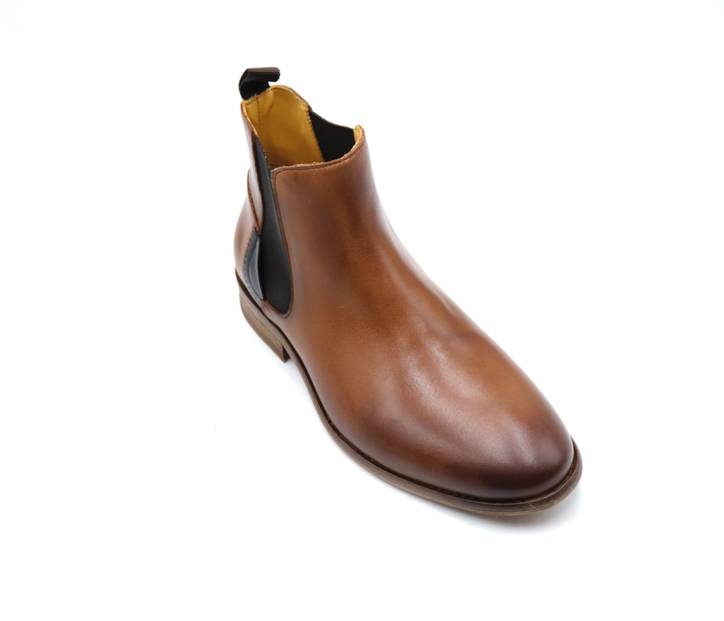 Bota de Homem em Pele Castanha - Daikuten Shoes - Loja online
